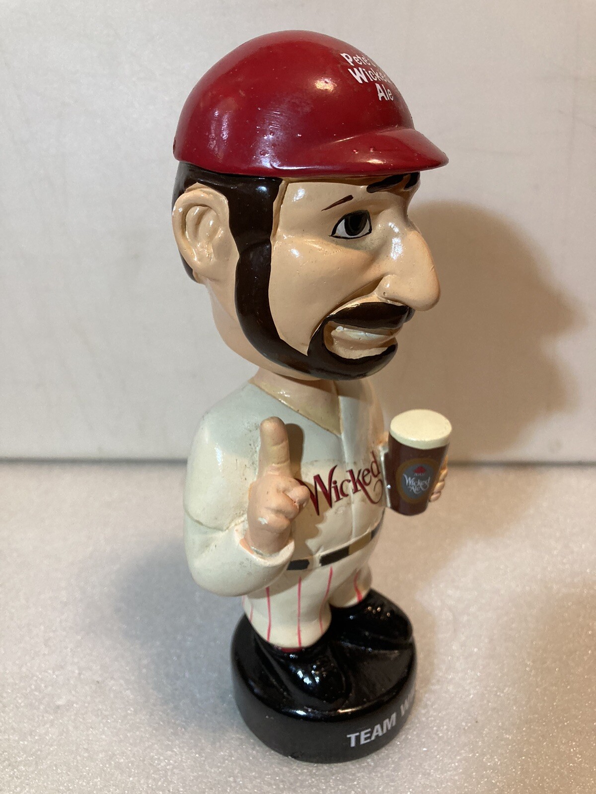 1990’S PETE'S WICKED ALE CERAMIC STATUE BOBBLEHEAD COLLECTORS ITEM ...