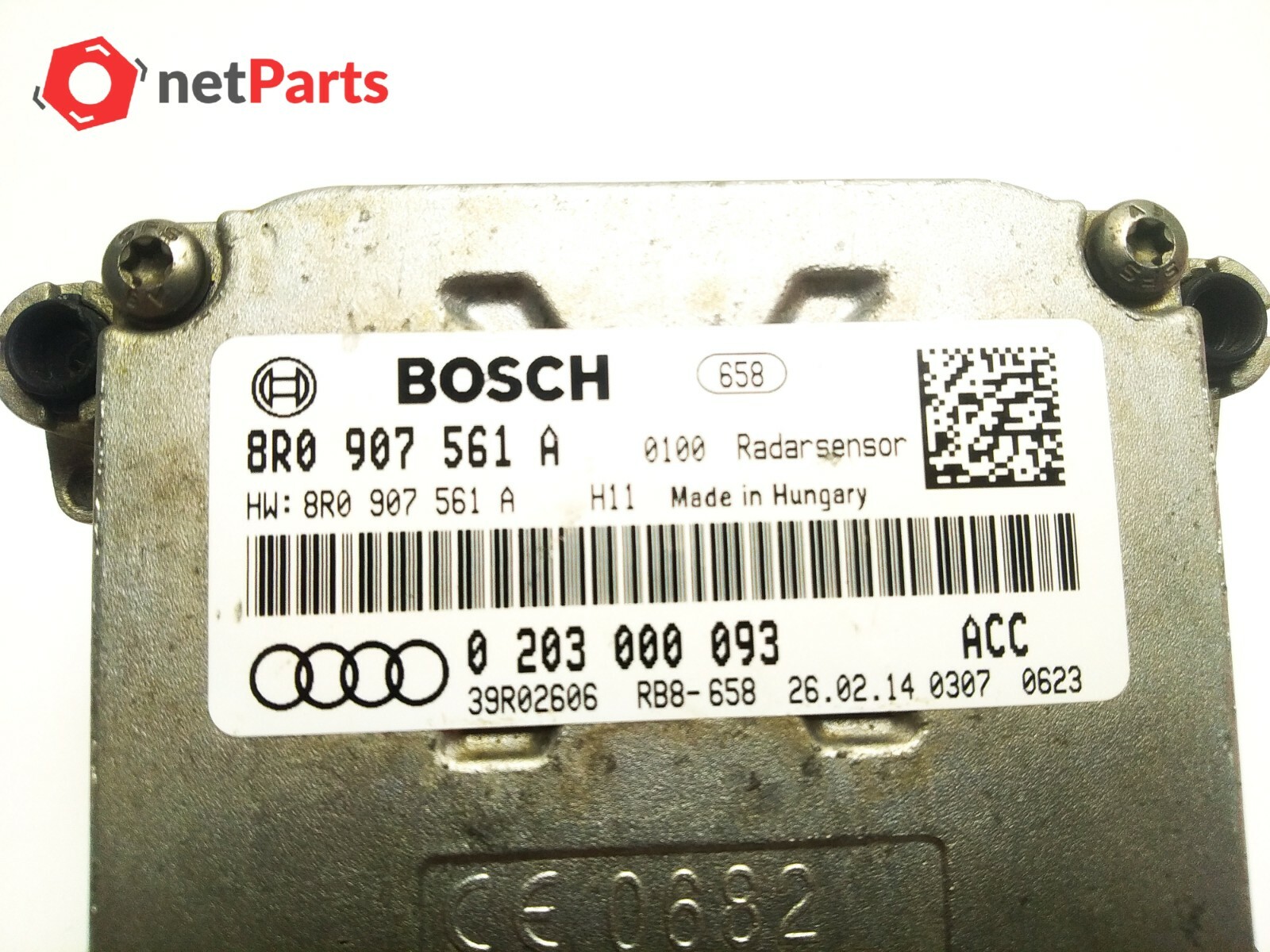 ORIGINAL BOSCH Radarsensor Distronic 8R0907561A Audi Q5 6 MONATE ...