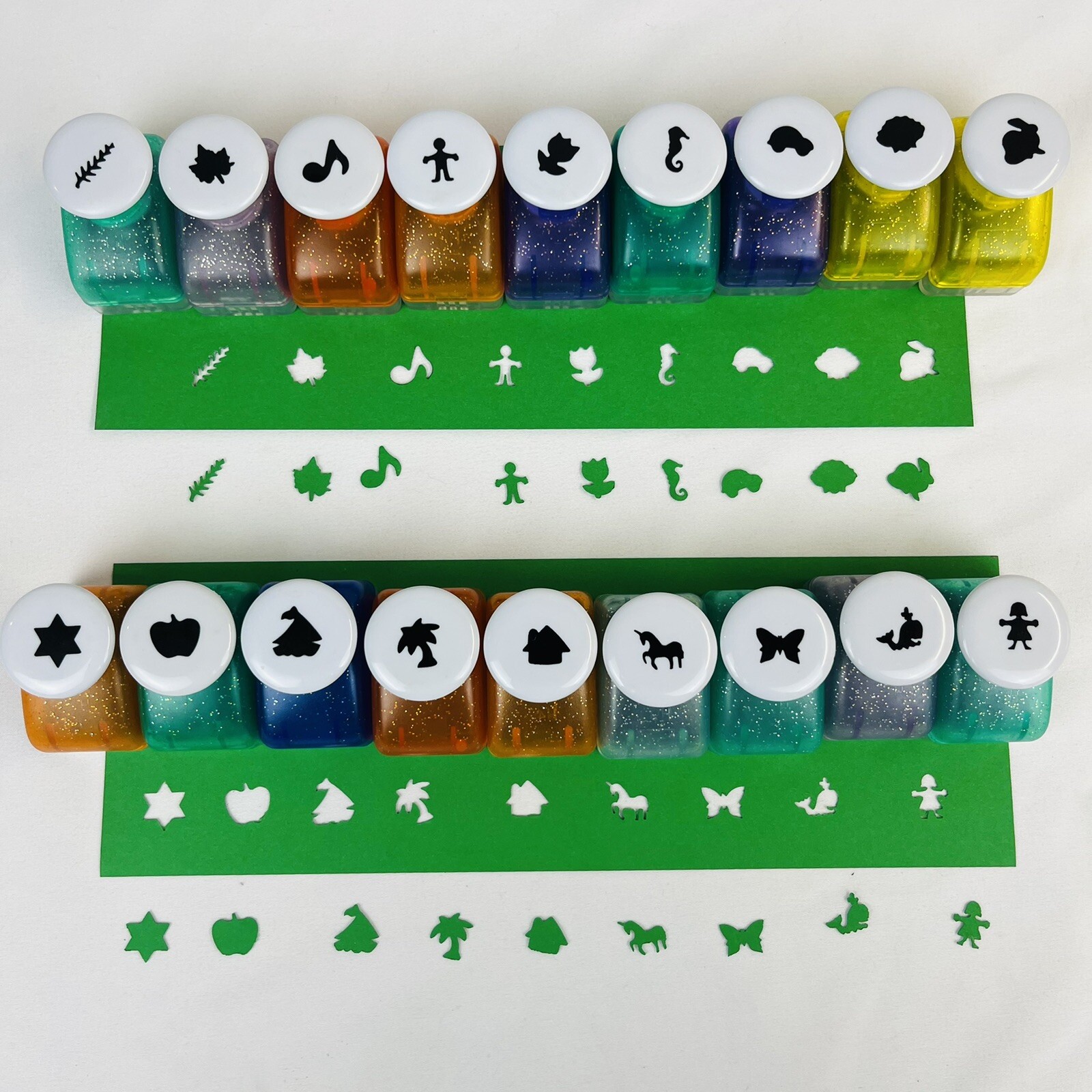 18 Deluxe Paper Punch Set Scrapbooking Paper Craft Card Making ...