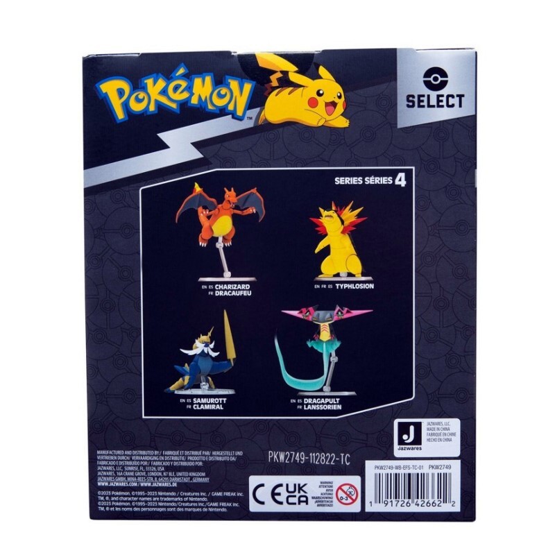 Pokémon Select Trainer Series Samurott Action Figure | eBay
