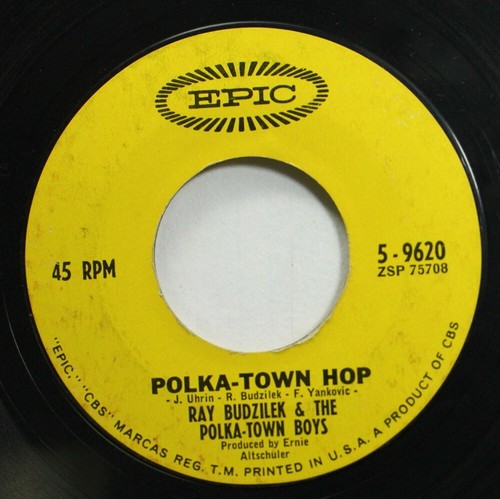Polka 45 Ray Budzilek & The Polka-Town Boys - Polka-Town Hop / Cross ...