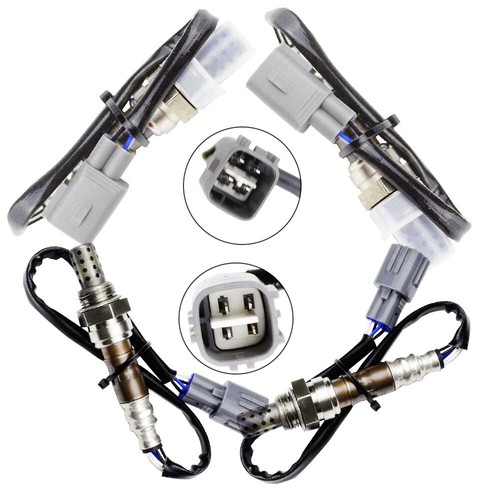 4PCS Oxygen O2 Sensor for 1998-2007 Toyota Land Cruiser UZJ100 4.7L Pre ...