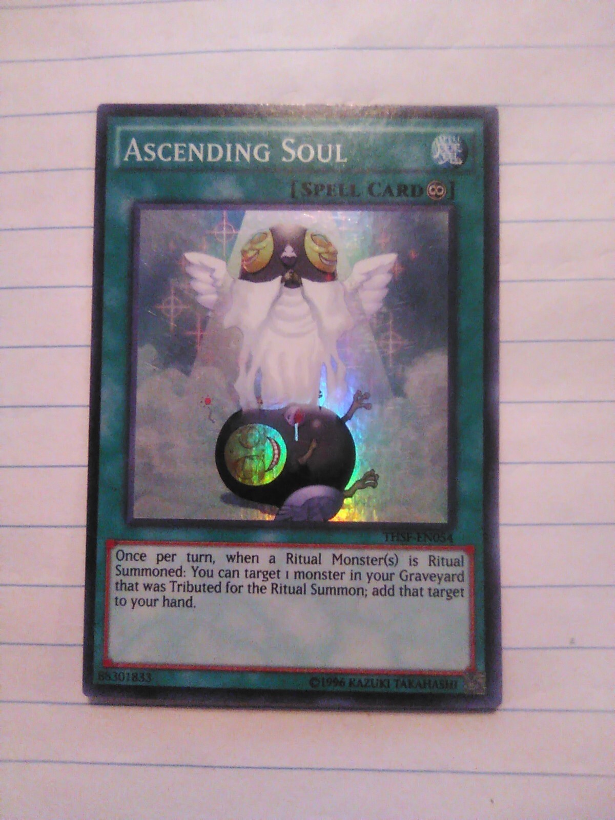 Yu-Gi-Oh! TCG Ascending Soul The Secret Forces THSF-EN054 1st Edition ...