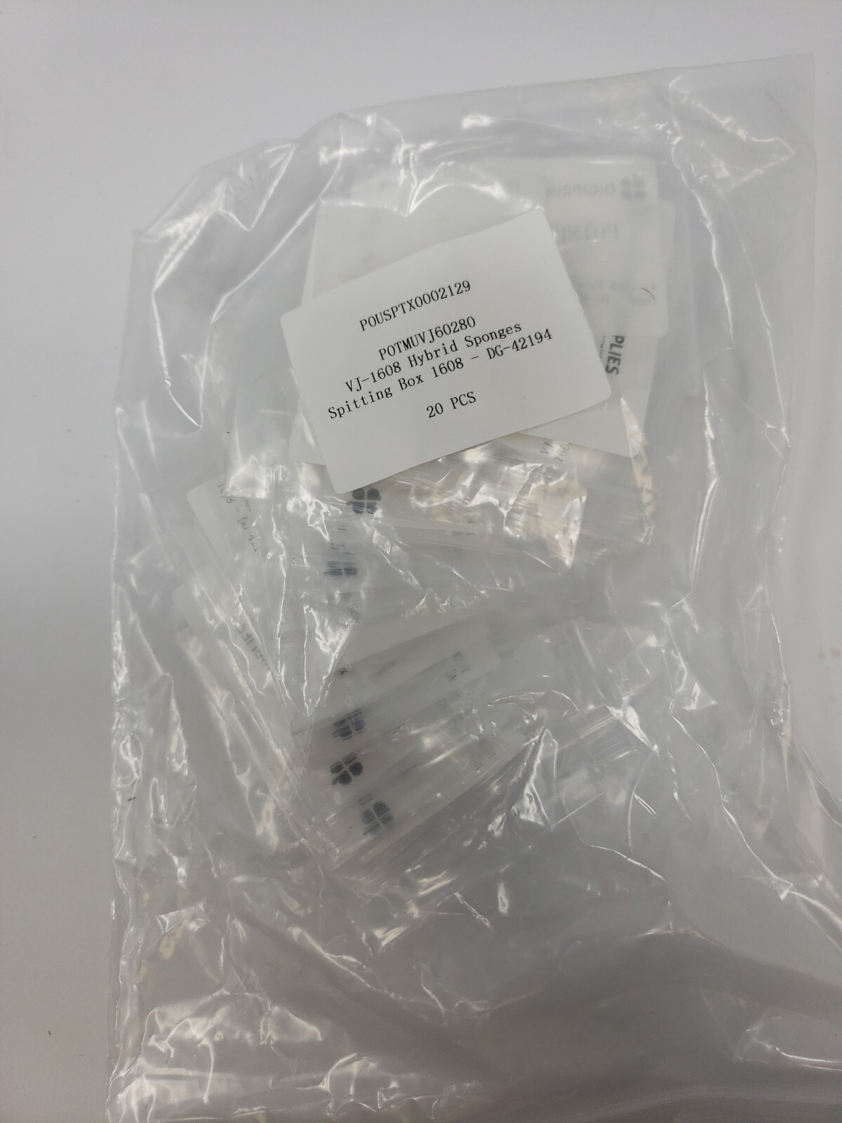 Bag Of 20 VJ-1608 Hybrid Sponges Spitting Box | eBay