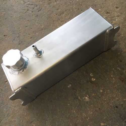 Universal Rectangle Square Overflow Catch Tank Radiator Coolant ...