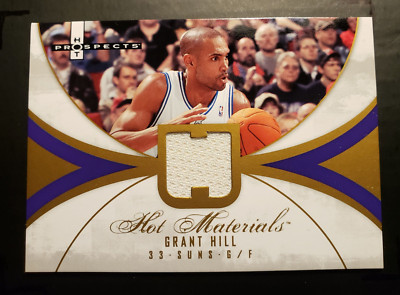 Grant Hill Hot Materials game used Patch Card HM-GH | eBay