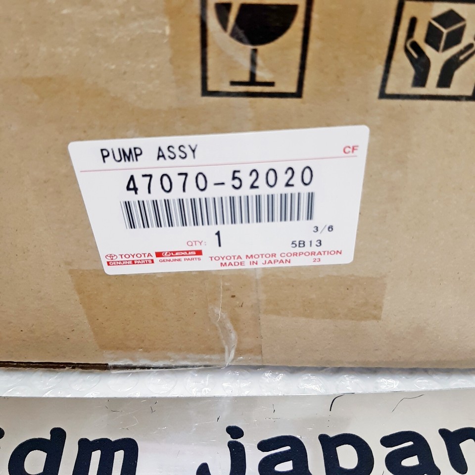 TOYOTA Genuine PRIUS Brake Booster Pump 47070-52020 Assy | eBay