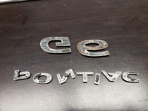 05 06 07 08 09 10 PONTIAC G6 REAR TRUNK GATE EMBLEM LOGO BADGE | eBay