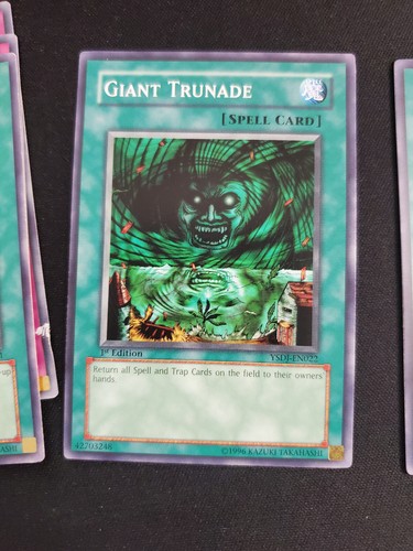 Giant Trunade [1st Edition] YSDJ-EN022 Yu-Gi-Oh! | eBay