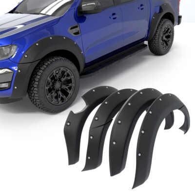 Wide Arch Kit Wheel Arch Extensions to fit FORD RANGER T7 RAPTOR STYLE ...