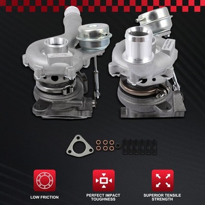 Left & Right Twin Turbo for Ford Flex Taurus Explorer Lincoln MKS MKT 3 ...