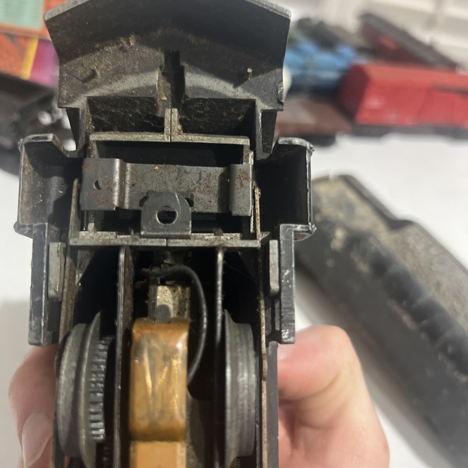 Marx 666 Engine O GAUGE And 2046W BLACK Lionel WHISTLE TENDER As Is ...