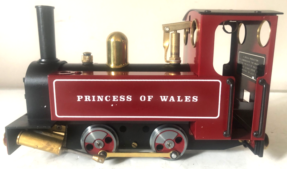 MAMOD RS4 PRINCESS OF WALES SL4 UNUSED LOCO LIVE STEAM TRAIN SET ~ O ...