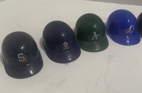 Vtg MLB Pocket Size Mini Helmets Set of 15 Baseball Teams Gumball ...