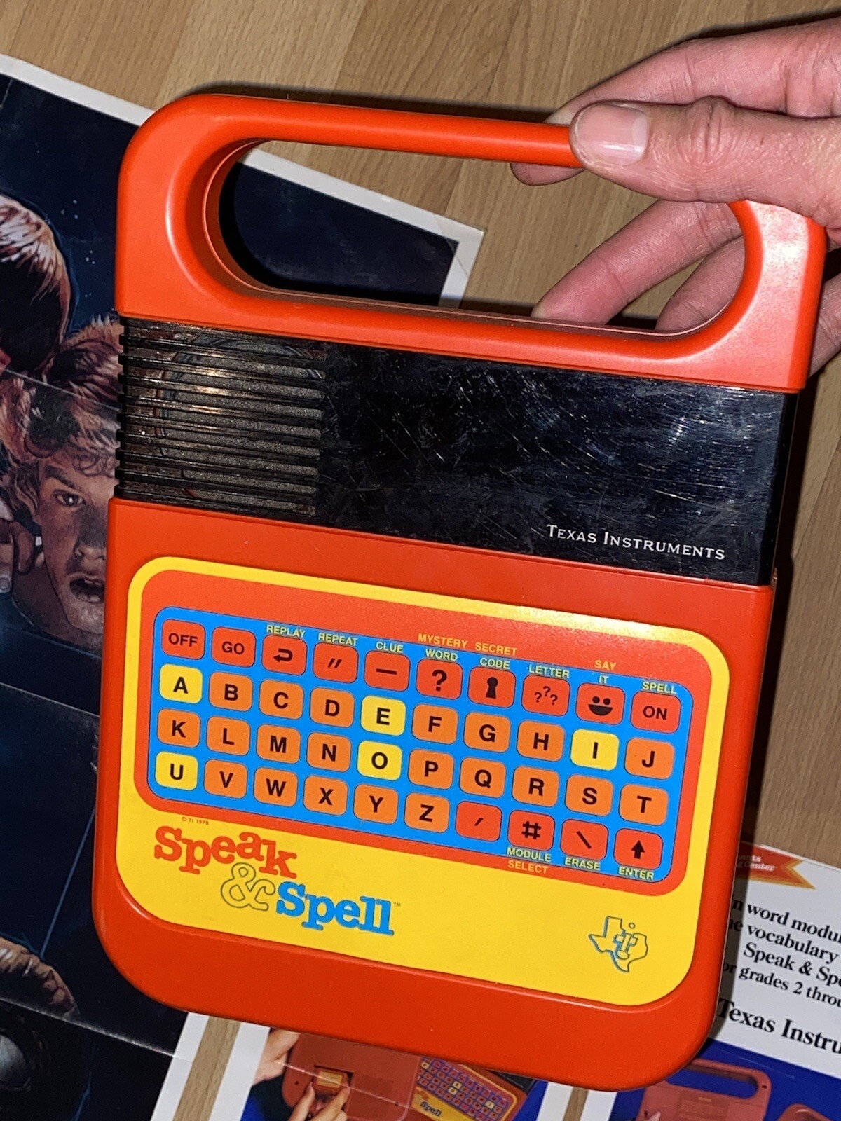 Vintage Speak & Spell Texas Instruments 1978 Not Tested ET | eBay
