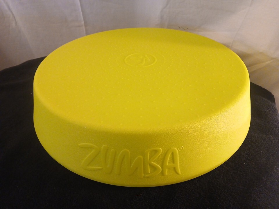 Zumba Fitness Step Riser Aerobic Stepper Riser Round Plastic Platform w ...