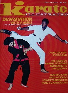 4/75 KARATE ILLUSTRATED JOHNNY LEE RON MARCHINI BLACK BELT KUNG FU ...