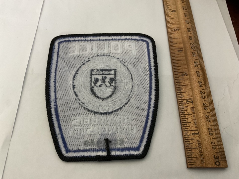 Brandeis University Police Massachusetts collectors patch New Full Size ...