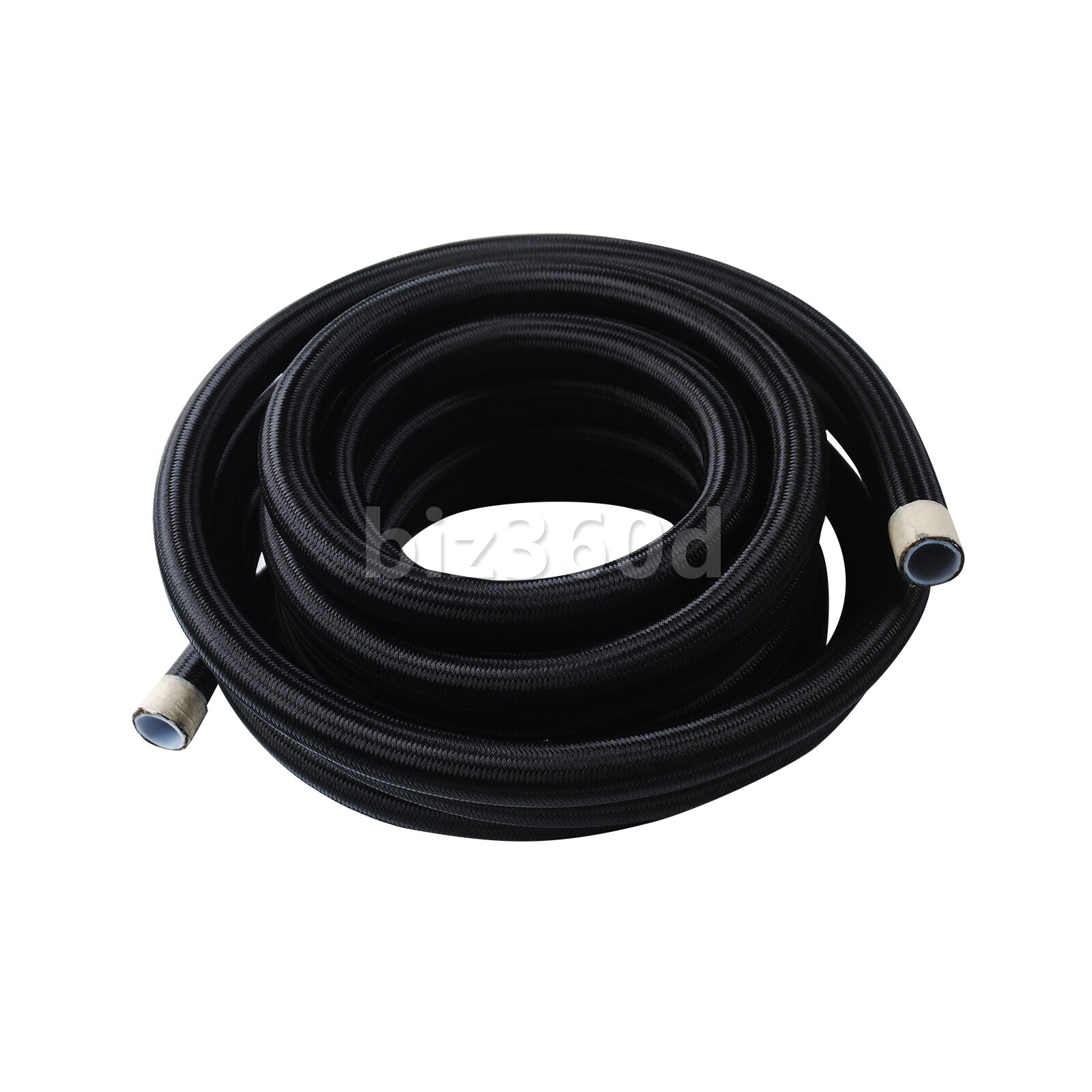 NEW PTFE 20FT AN12 12-AN Black Nylon Fuel Line Hose Oil Gas Line for ...