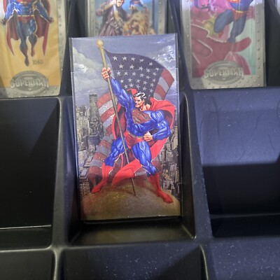 DCEU 2022 Trading Card Bundle Of 13 Superman Cards. And 1 Etched Insert ...