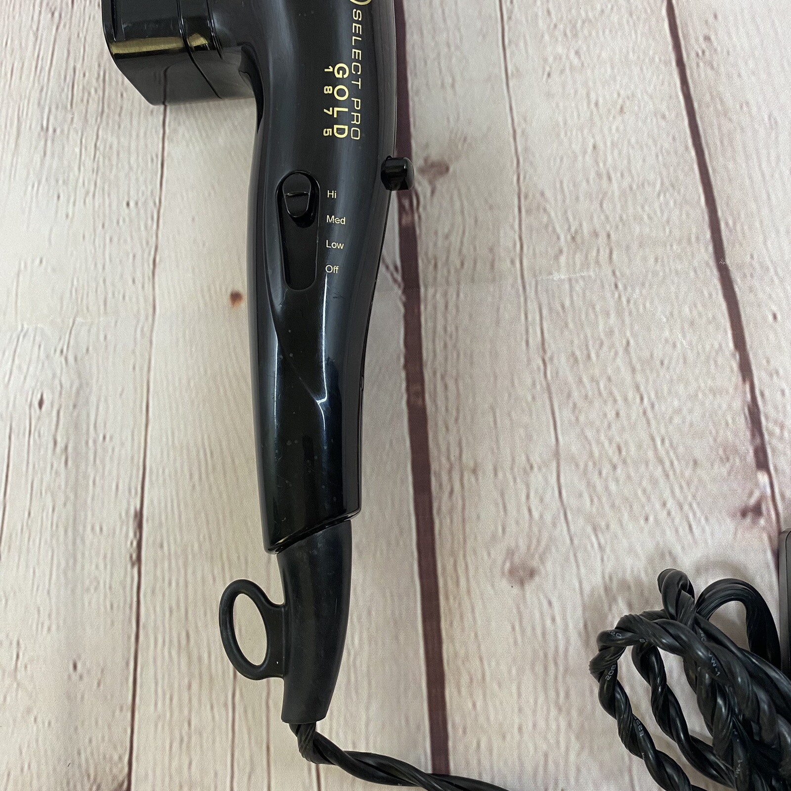 Select Pro Gold 1875 Professional Hair Dryer Heat And Cooling 125v/250v ...