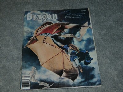 TSR: Dragon Magazine: Issue 105 | eBay