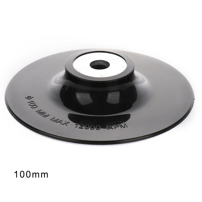 Rubber Backing Disc M10 Thread Sander Tools Grinding Back Pad Angle ...