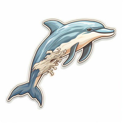 Autoaufkleber Sticker Niedlicher Delfin Aufkleber | eBay.de