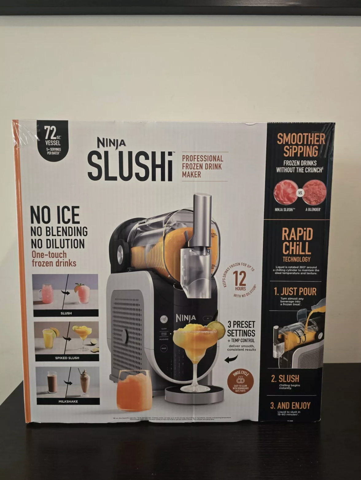 Ninja Slushi Professional Frozen Drink Maker FS300 72 oz Model BRAND ...