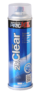PRO XL 2K CLEAR LACQUER AEROSOL SPRAY PAINT - 500ML - PROXL - FREE ...