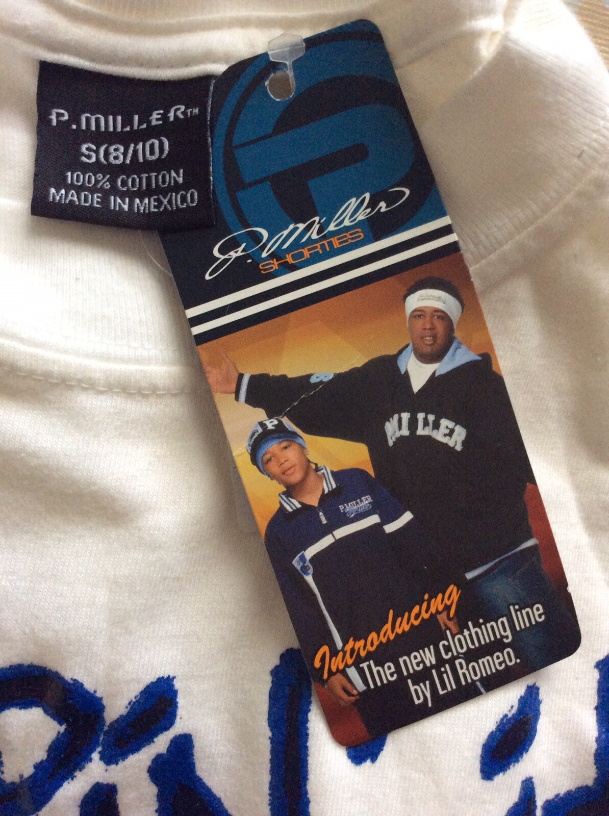 P. Miller Shirt. “Keepin It Real”. Lil Romeo Clothes Line. New W/Tag. S ...