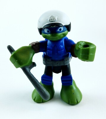 Teenage Mutant Ninja Turtles Leonardo Half Shell Heroes Police Cop TMNT ...