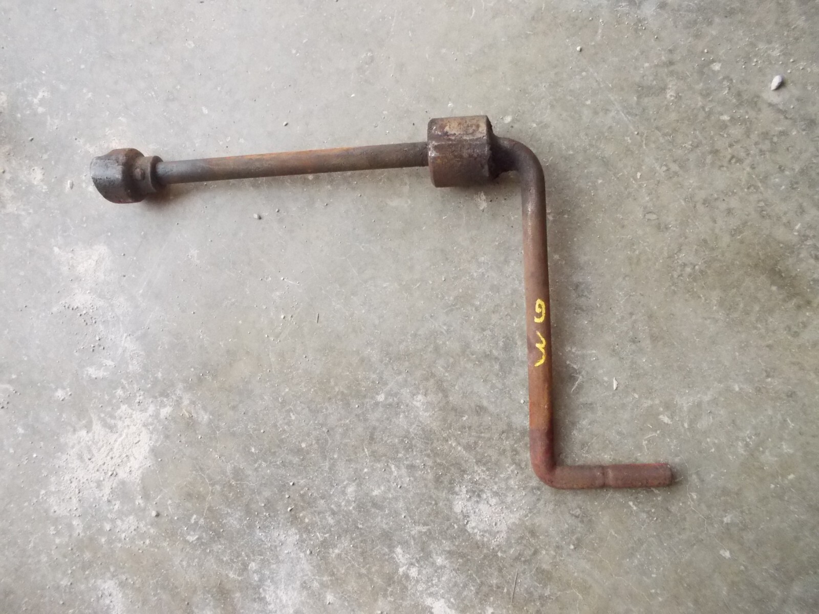 Farmall Super W9 SW9 SWD9 IH tractor engine motor Hand Start Crank HARD ...