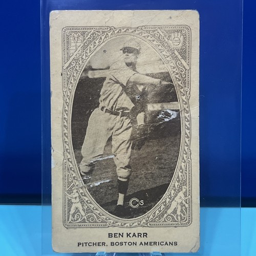 Ben Karr 1922 American Caramel Baseball Card - Boston | eBay