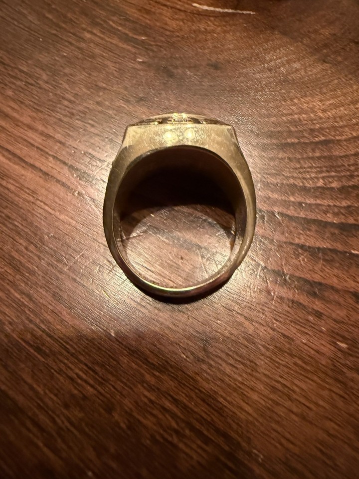 American Bowling Congress 10k Yellow Gold 800 Series Ring Vintage ...