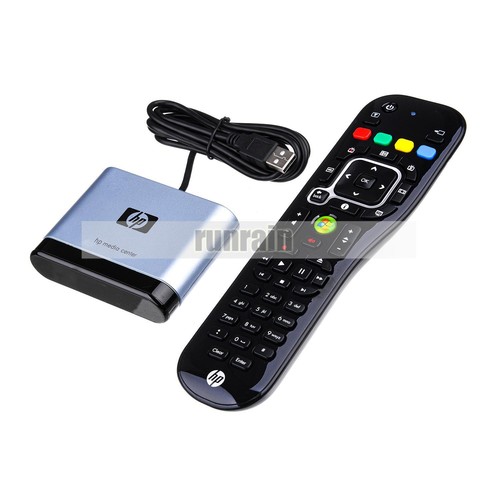 HP WMC MCE Microsoft Windows Media Center RC6 IR Remote Control USB IR ...
