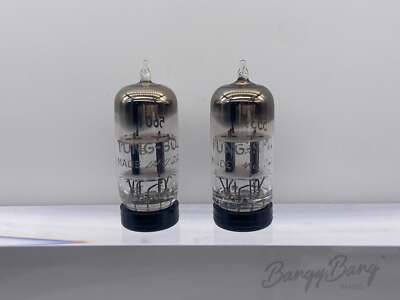 Matched Pair Tung-Sol 12AT7WA/ECC81 Dual Triode Guitar Amp. Audio ...