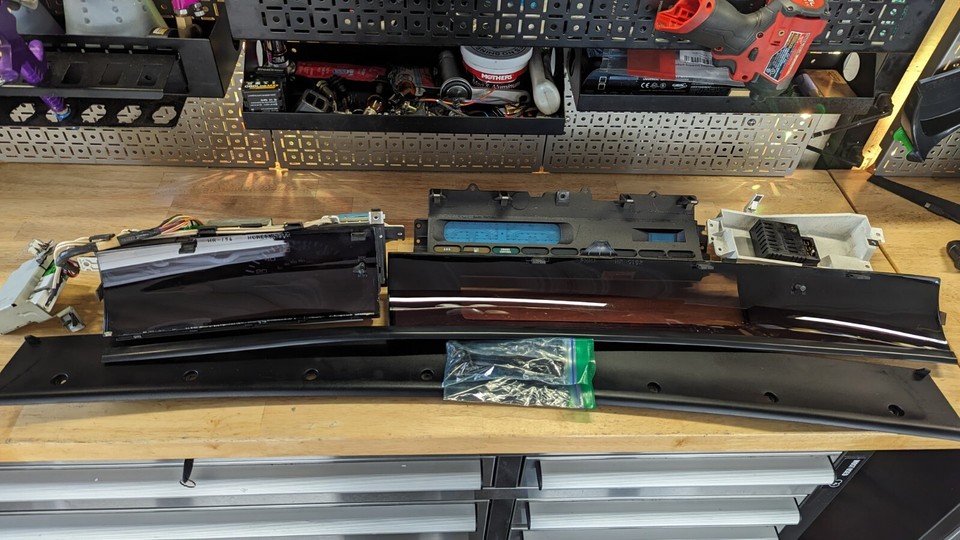 1992-1996 Prelude VTEC Digital Gauge Cluster OEM MT 149535m | eBay