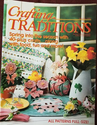 Crafting Traditions Magazine March/April 1996 Excellent Condition! | eBay