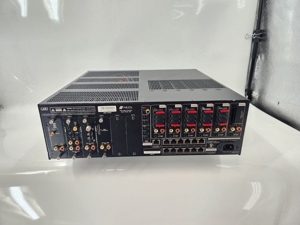 Niles GXR2 6-Room 660W Power Amp/Receiver FOR PARTS/REPAIR -AS IS- GC ...
