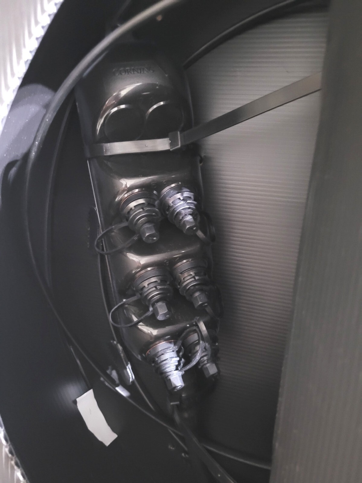 Corning Multiport Cable MOB-0644FD750FW-P SCA326/X 6F MP 750' w/ 6-Port ...