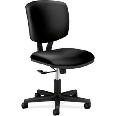 HON H5701.SB11.T Volt Series Task Chair, Black Leather HON5701SB11T | eBay