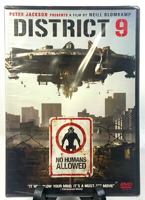 District 9 (DVD, 2009) Widescreen Special Features Factory Sealed ...