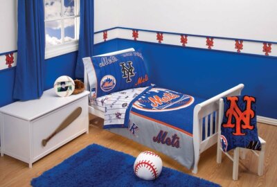 New York Mets 4-Piece Toddler Bedding Set | eBay