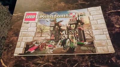 LEGO Kingdoms 7187 INSTRUCTION MANUAL ONLY | eBay