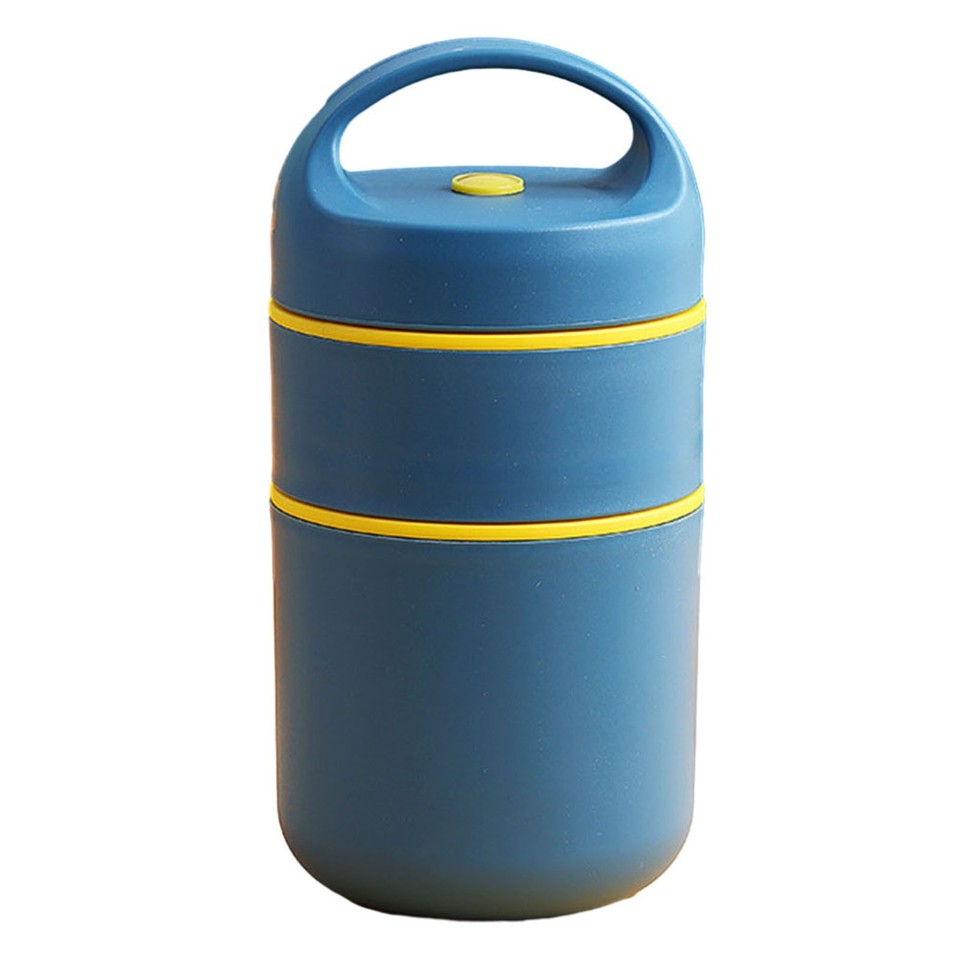 Bento Box Insulation Barrel Picnic Heat Insulation Insulated Multi ...