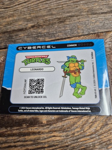 2024 Cybercel Teenage Mutant Ninja Turtles Series 1 Lot of 6. 4 Common ...
