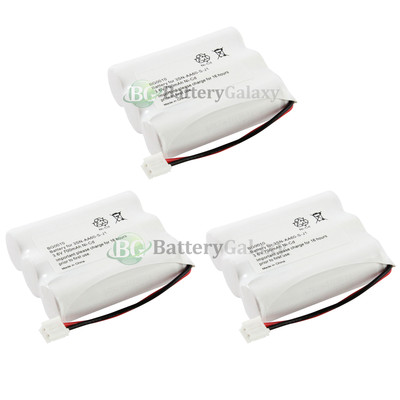 3 Cordless Home Phone Rechargeable Battery for Vtech 80-5071-00-00 ...