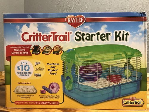 Kaytee Critter Trail Starter Kit habitat for hamsters, gerbils, or mice ...