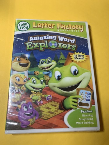 Leap Frog Letter Factory Adventures Amazing Word Explorers (DVD 2015 ...
